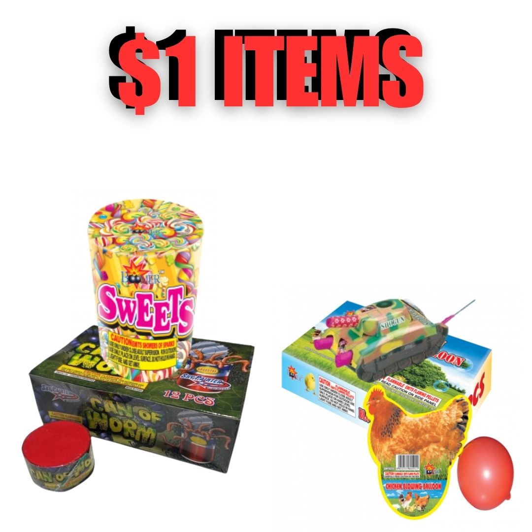 Shop Fireworks | $1 and Under