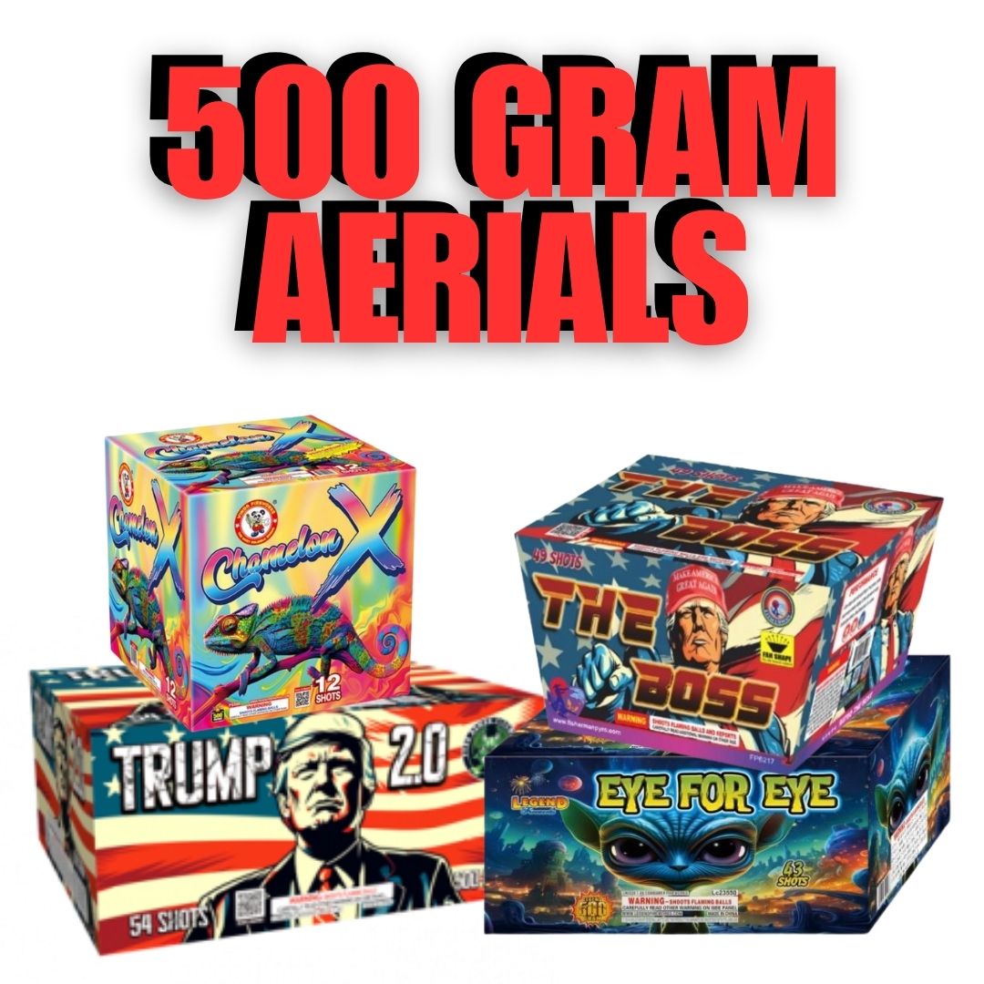 Shop Fireworks | 500 Gram Aerials